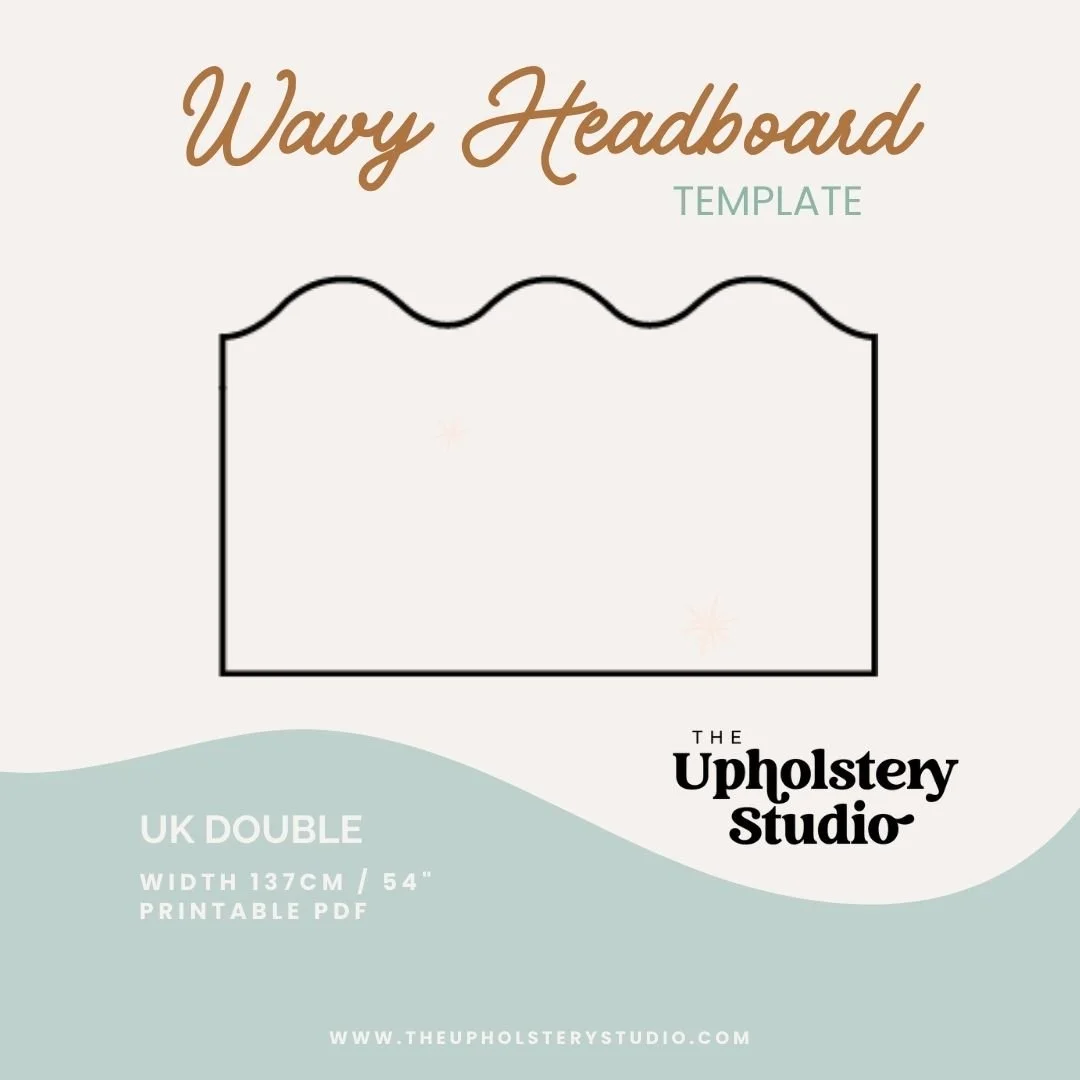 DIY Wavy Headboard Class — The Upholstery Studio