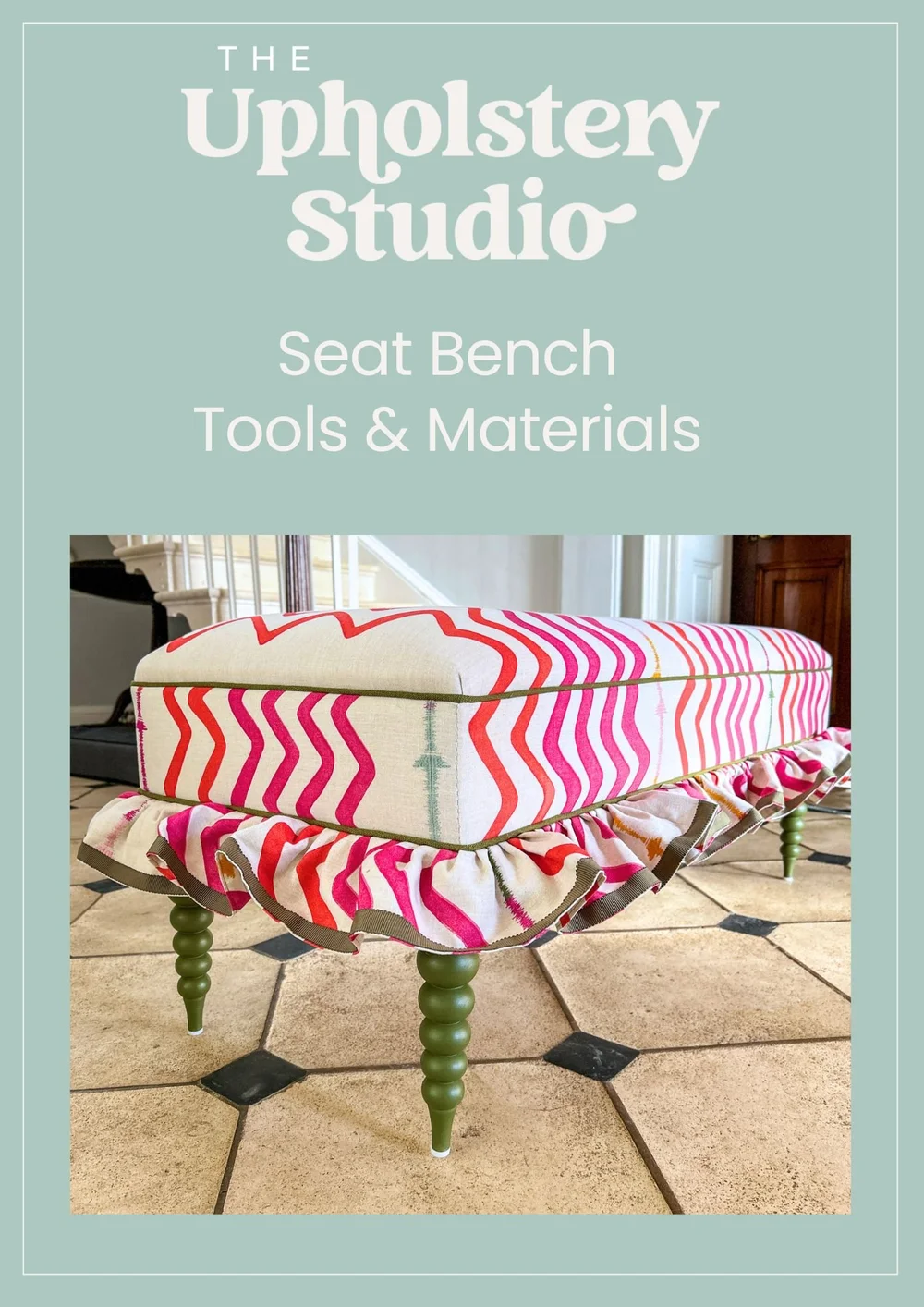 Seat Bench Class — The Upholstery Studio