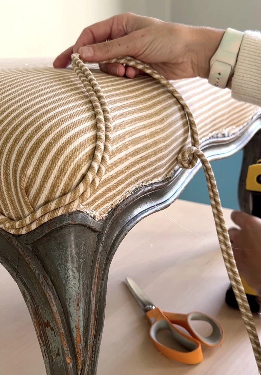Single & Double Piping / Welting Class — The Upholstery Studio