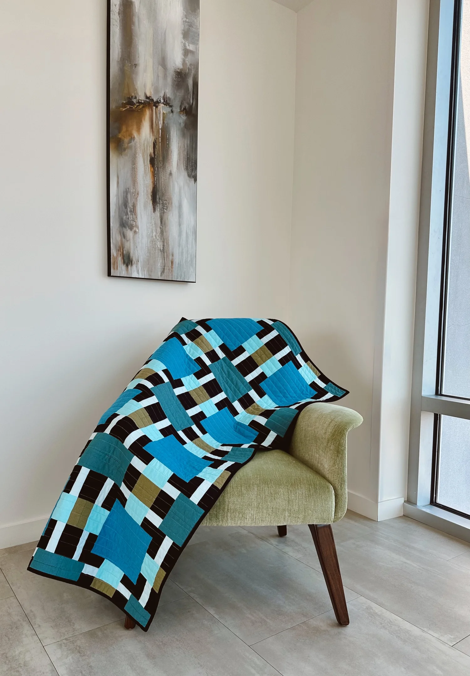 The Lume Quilt Pattern blends modern design with classic blocks. Fat ...