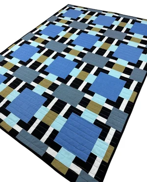 The Lume Quilt Pattern blends modern design with classic blocks. Fat ...