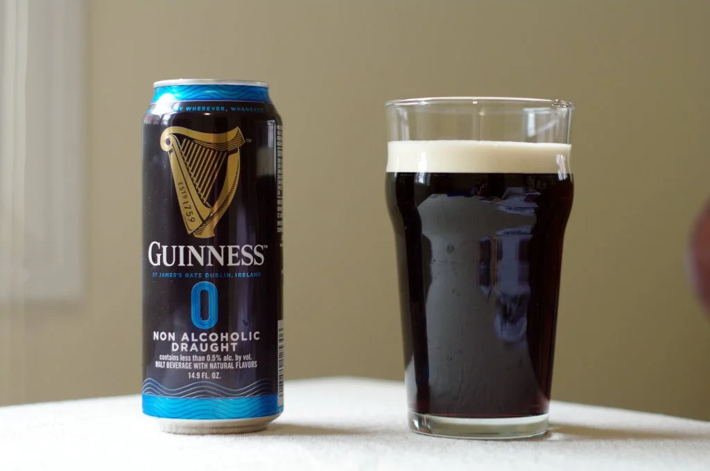 Guinness 0 Zero Non-Alcoholic — Two-Column Barley