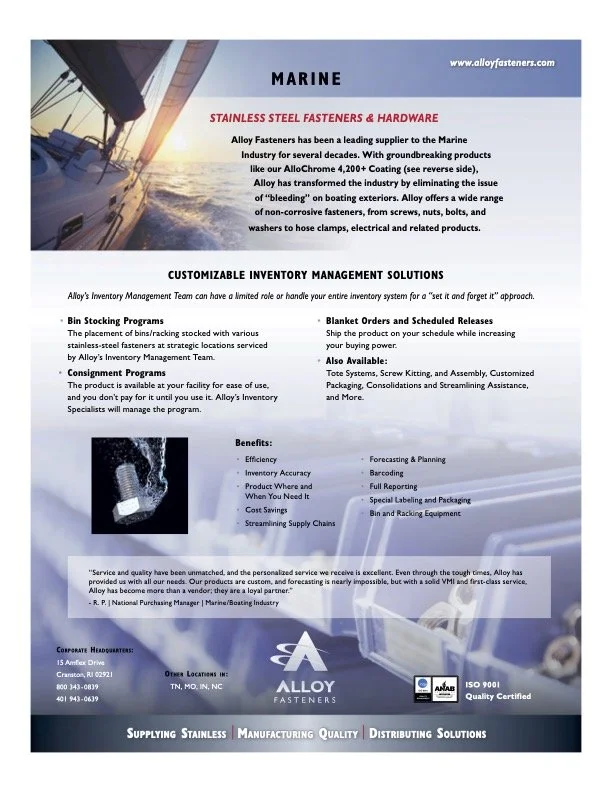 Brochures — Alloy Fasteners