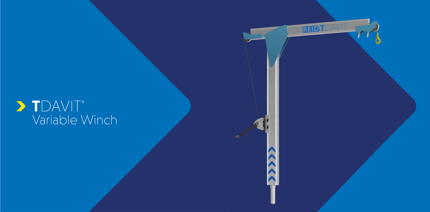 Range of lightweight, aluminium a-frame gantry and davit lifting ...