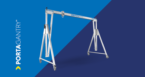 Range of lightweight, aluminium a-frame gantry lifting systems — REID ...