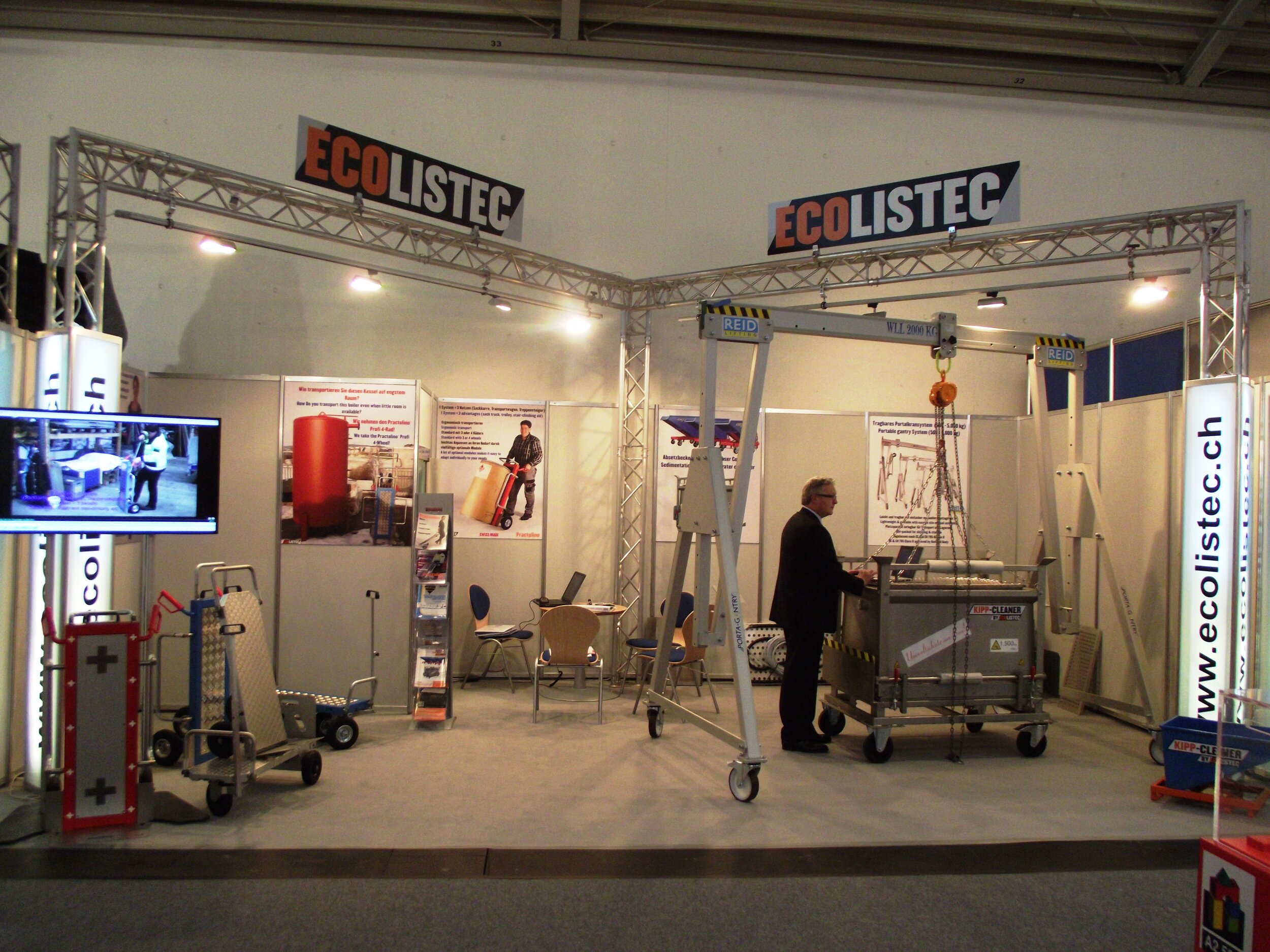 REID marks 10 year partnership with Ecolistec — REID Lifting Australia