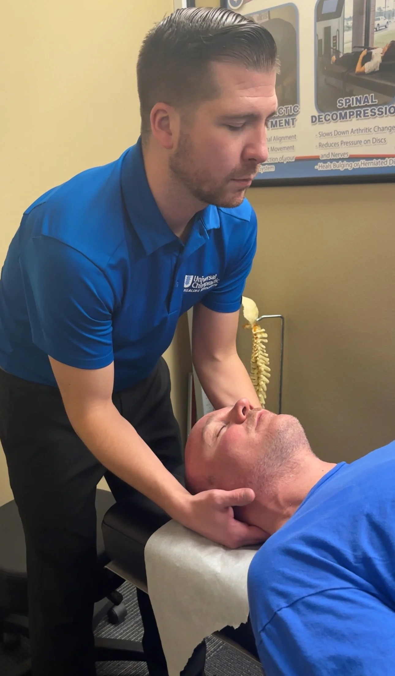 Chiropractic Adjustment- Universal Chiropractic-