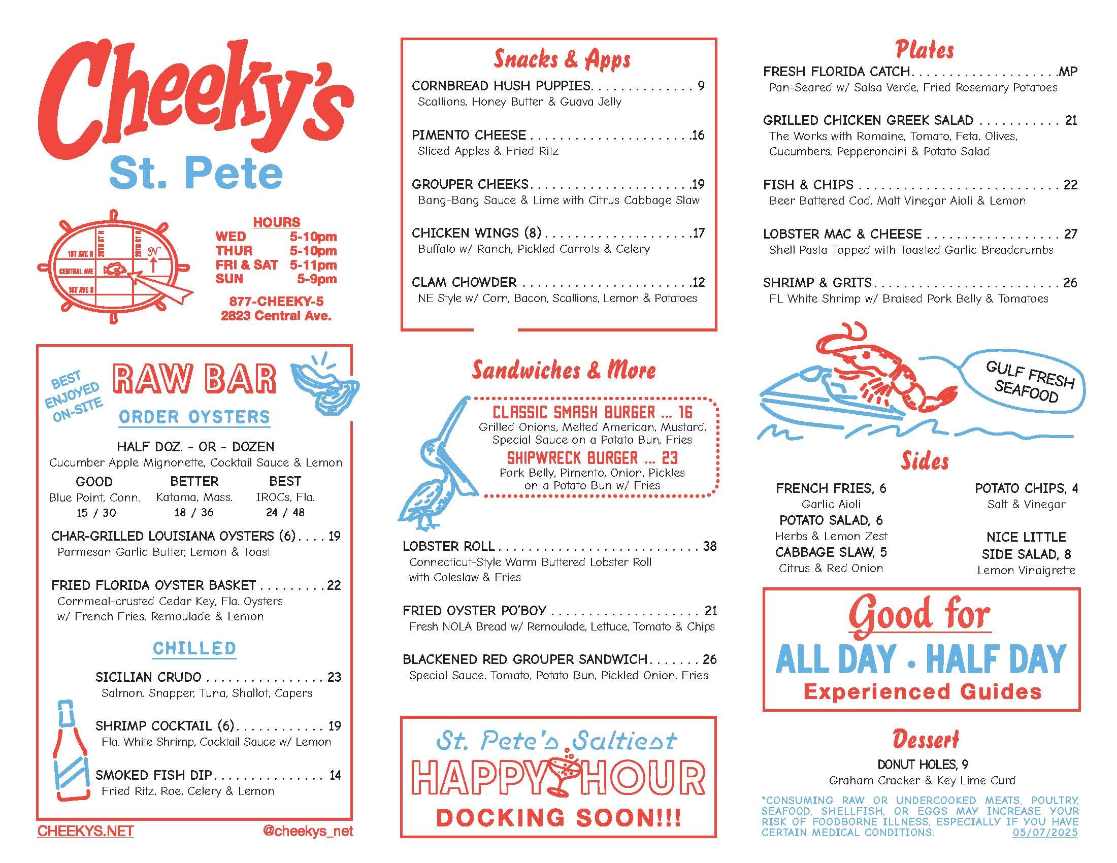 Welcome to Cheeky's Neighborhood Restaurant & Oyster Bar - Grand ...