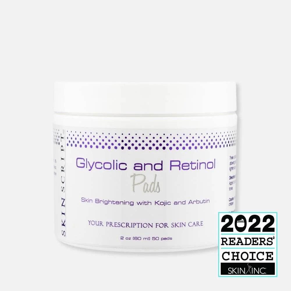Skin Script - Glycolic and Retinol Pads — The Complexion Studio