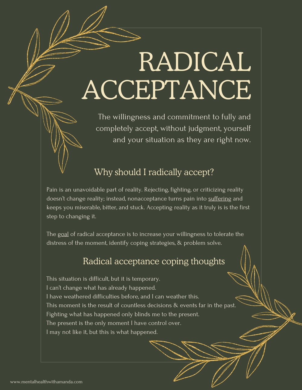 radical acceptance — mental health with amanda
