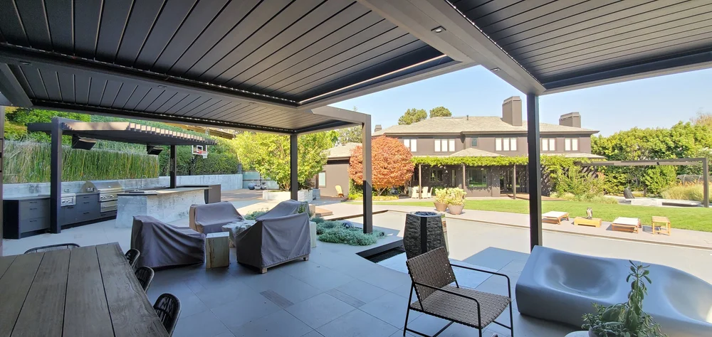 Louvretec 180 Linear Roof Gallery - EXTERIOR PERFECTIONS