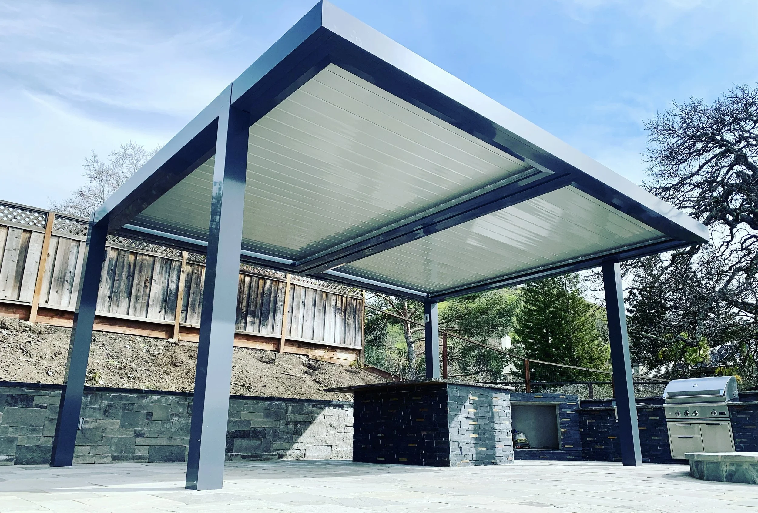 Retractable Louvered Pergola Systems | Exterior Perfections