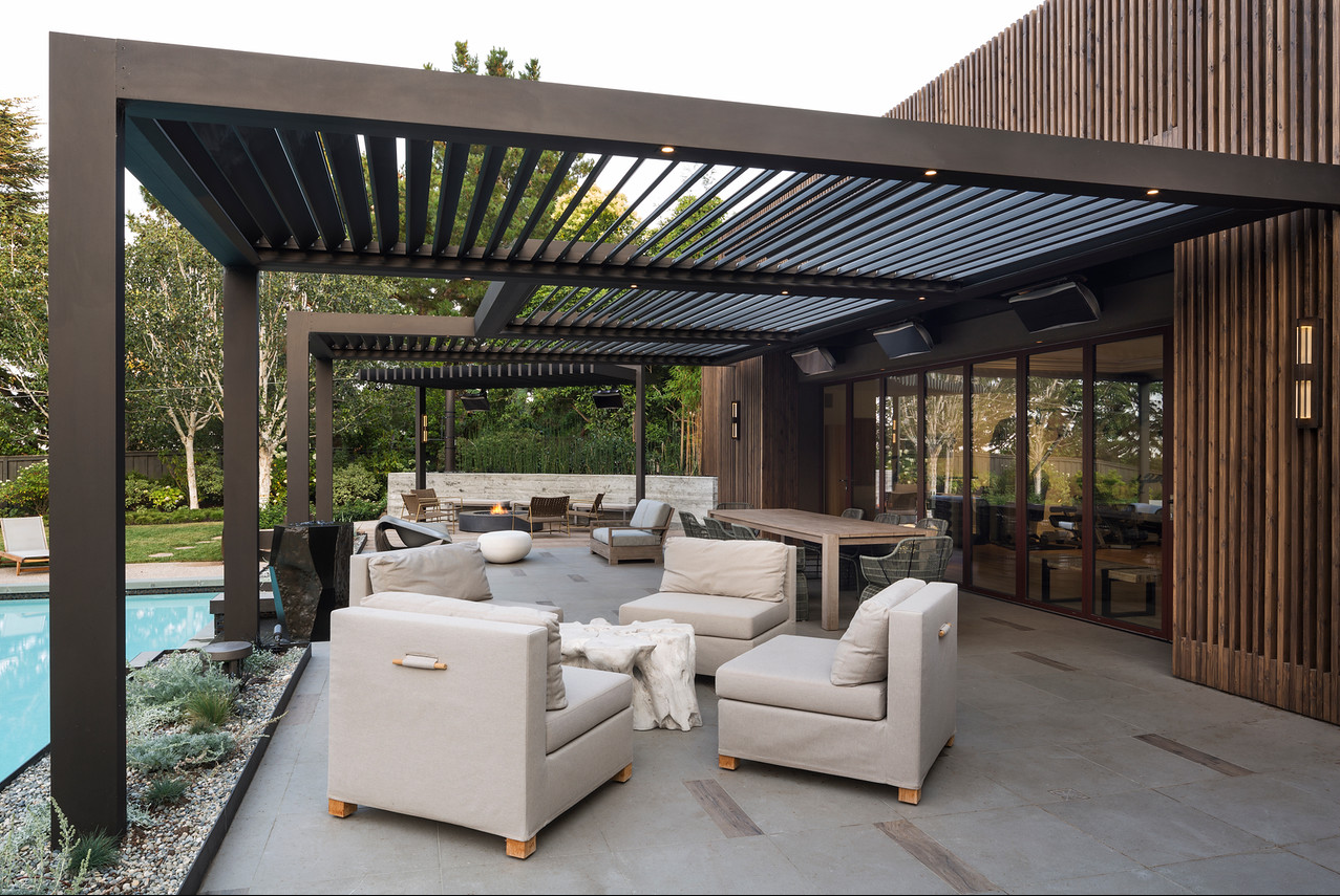 Louvretec 180 Linear Roof System | Exterior Perfections