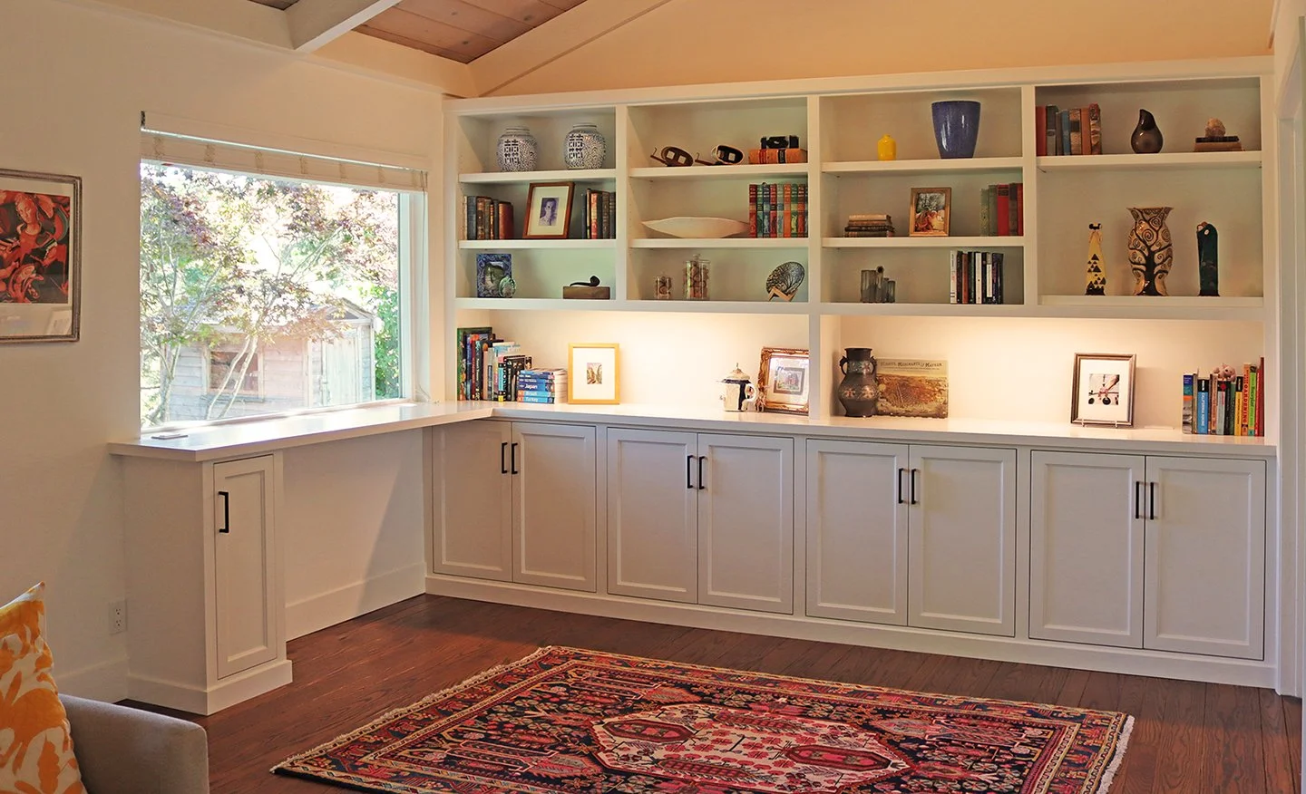 Built in Home Office Cabinets — SJ Sallinger Designs