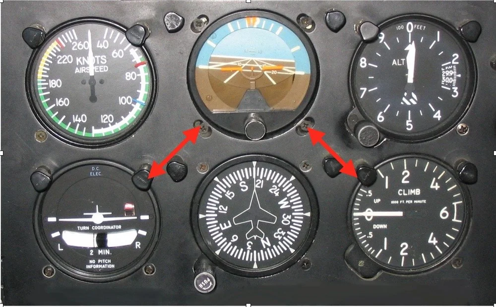 Inverted V Scan For Analog Flight Displays — Pilottoolkit