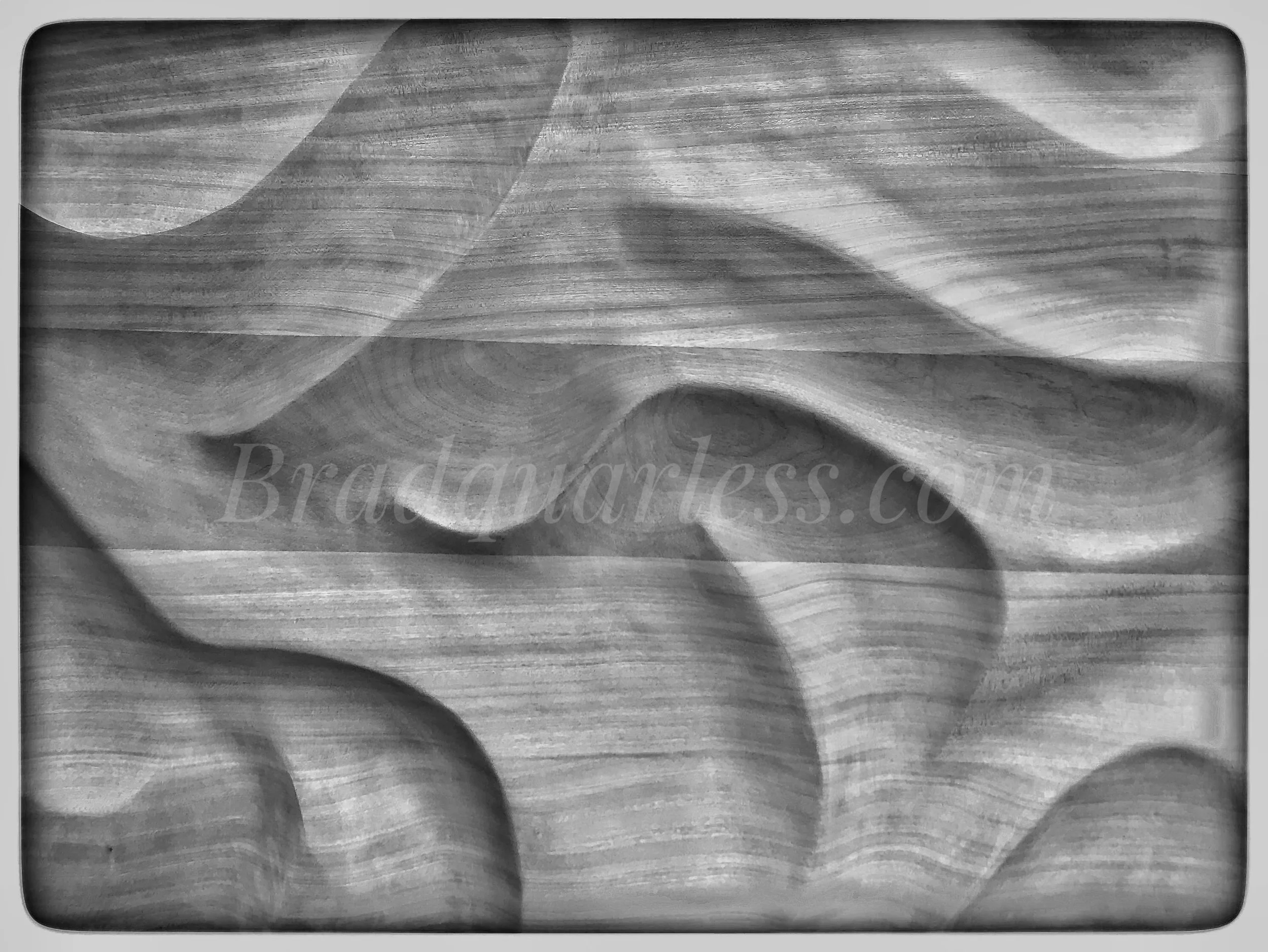 Tidal Drift II - Carved wall panels — Parfait Parquet