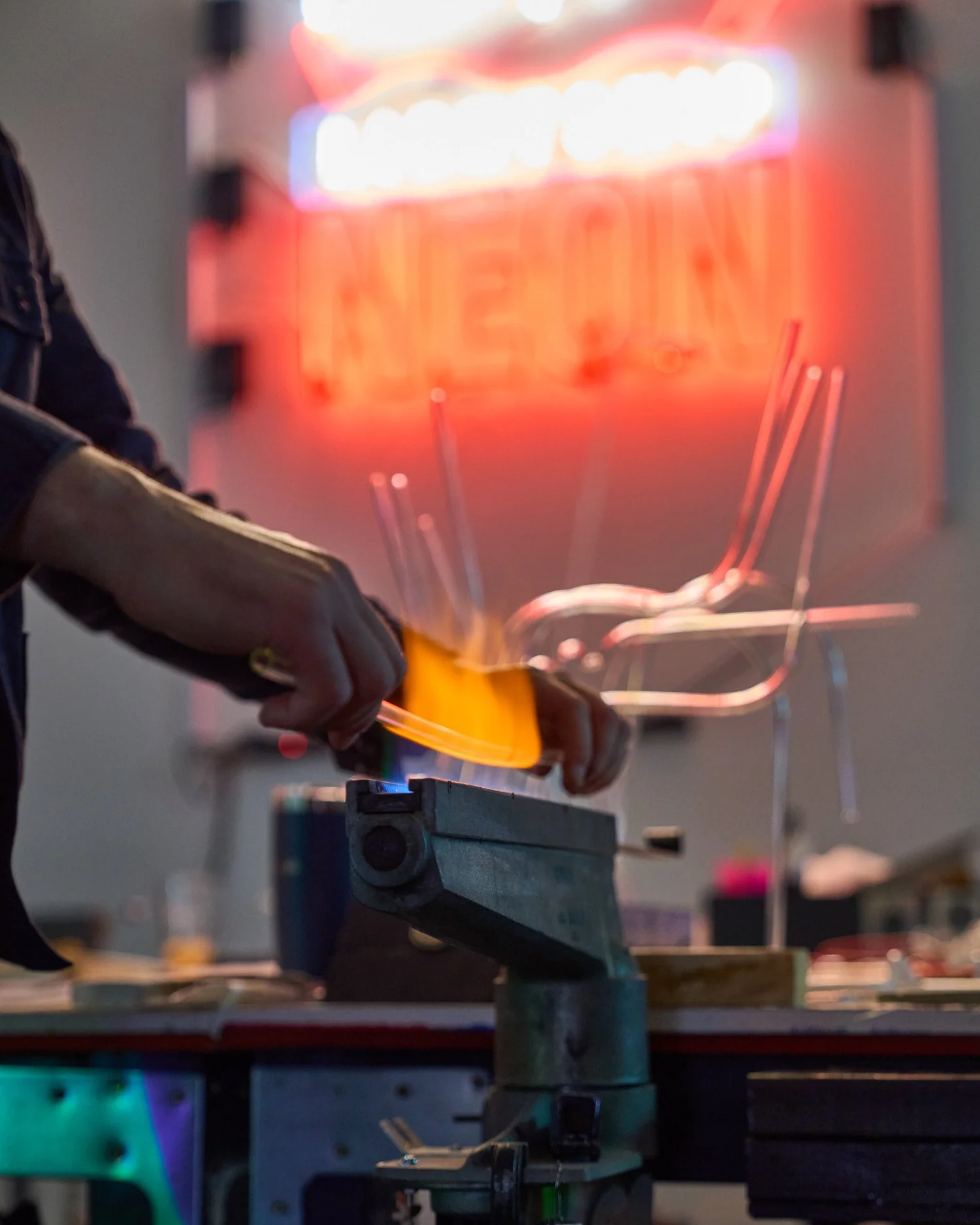 Raleigh Neon Glassblowing Classes — Lightship Neon