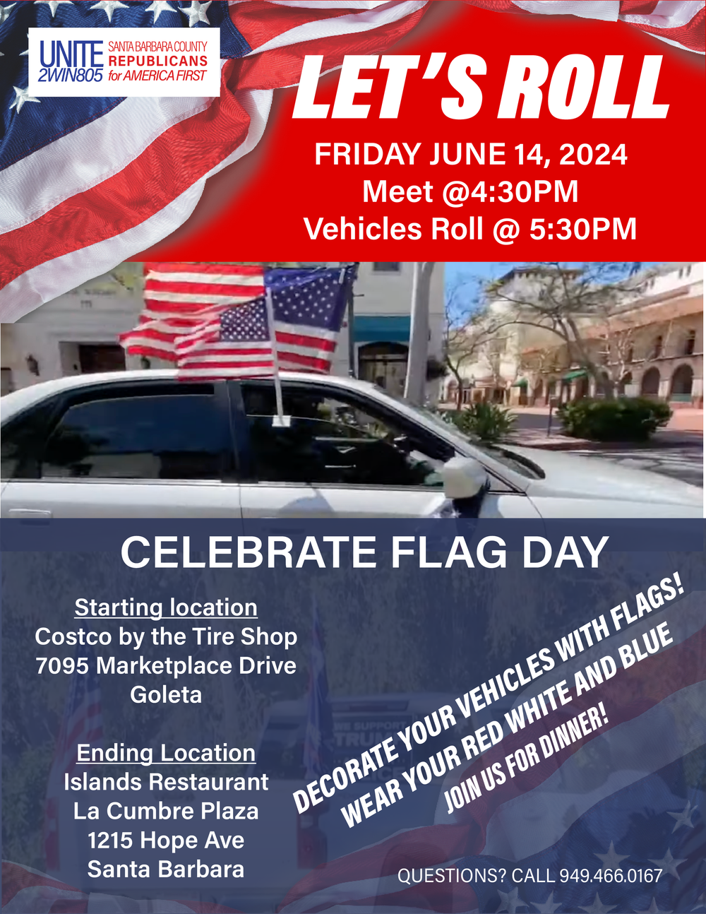 Flag Day Rally — Unite2Win805