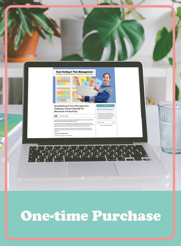Goalsetting and Time Management: Crafting a Visual Calendar for Maximum ...