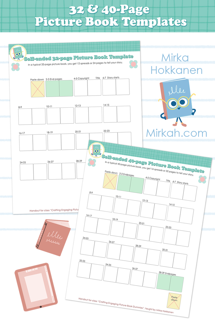 How to create a picture book dummy — Mirkah