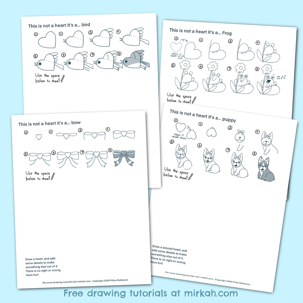 Free Drawing Tutorials — Mirkah