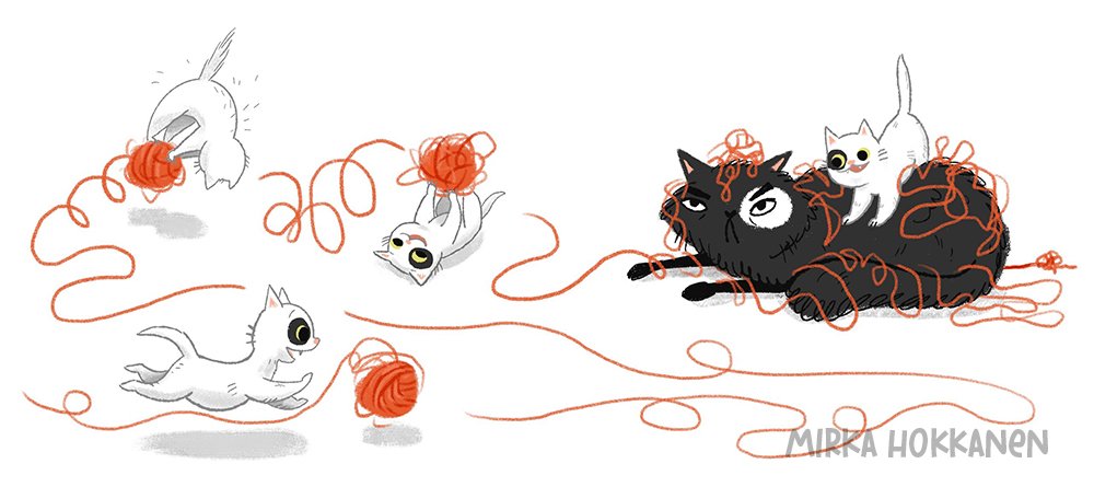 Picture book Illustration portfolio for Mirka Hokkanen — Mirkah