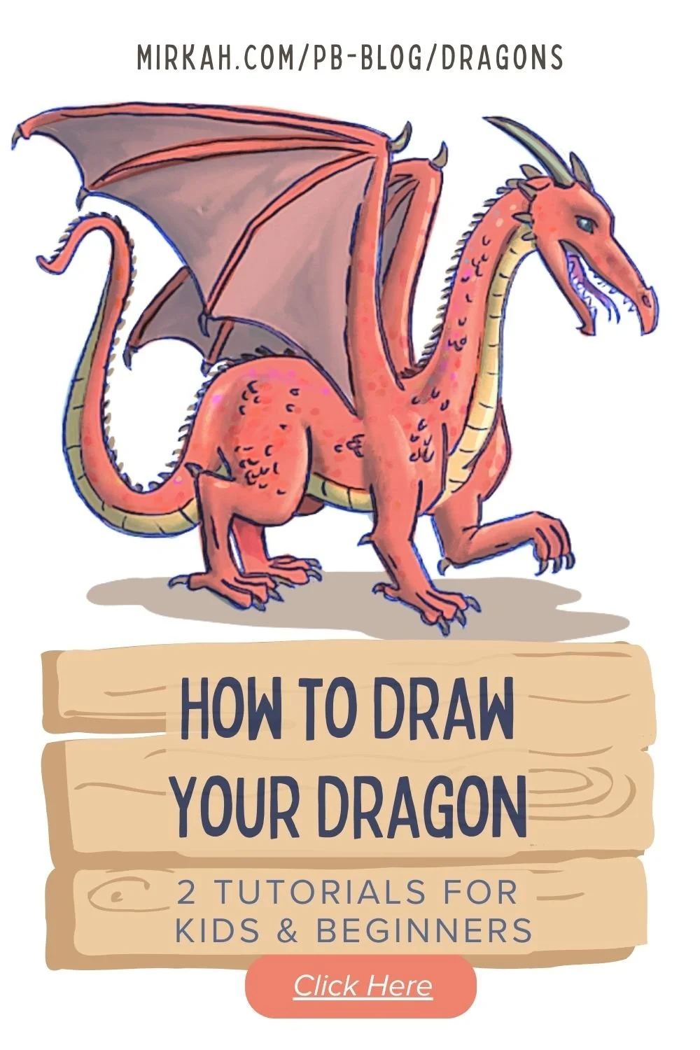 Two Easy to Follow Dragon Drawing Tutorials — Mirkah