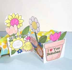 Printable Mother’s Day Flower Card — Mirkah