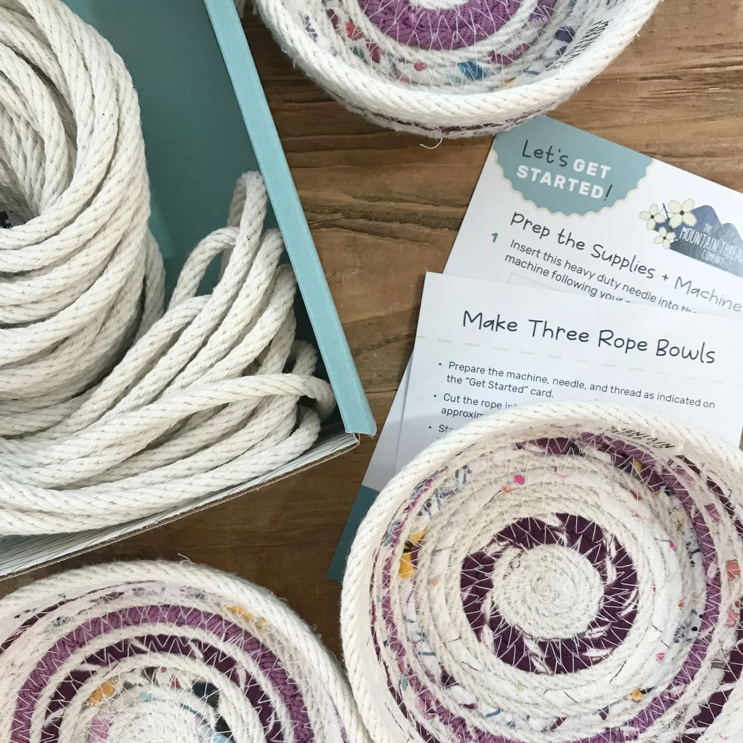 Colorful 3/16" Rope By the Yard - 10 Yards - Solid Braid Rope from The ...