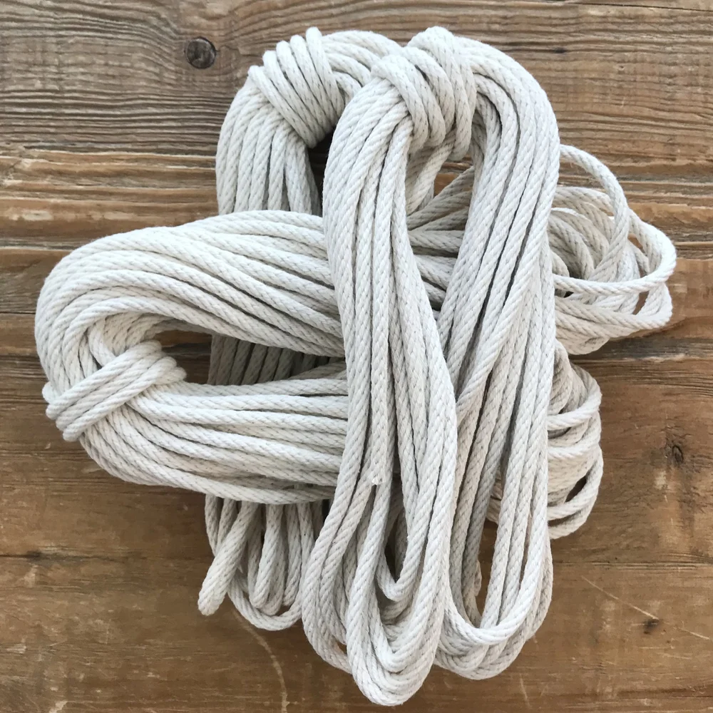 Colorful 3/16" Rope By the Yard - 10 Yards — The Mountain Thread Company