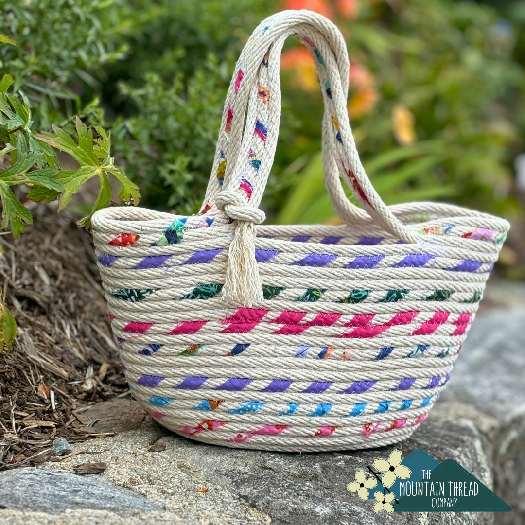 Colorful 3/16" Rope By the Yard - 10 Yards — The Mountain Thread Company