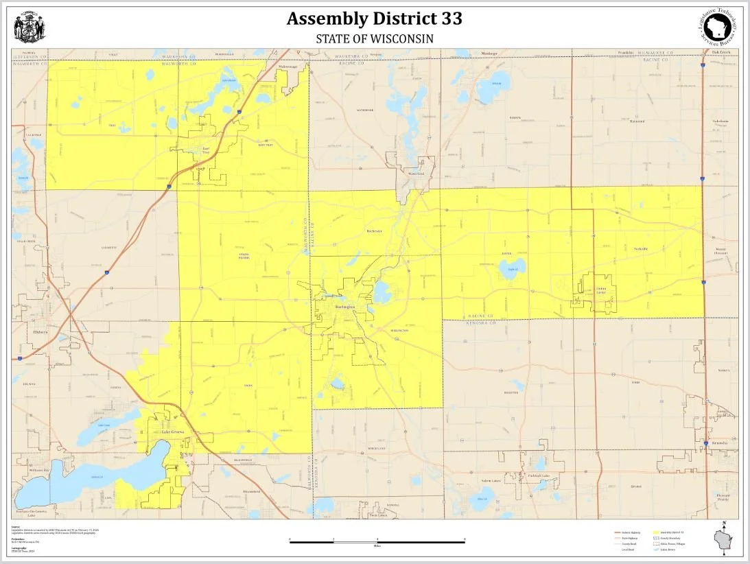 Assembly District 33 — Democratic Party of Walworth County