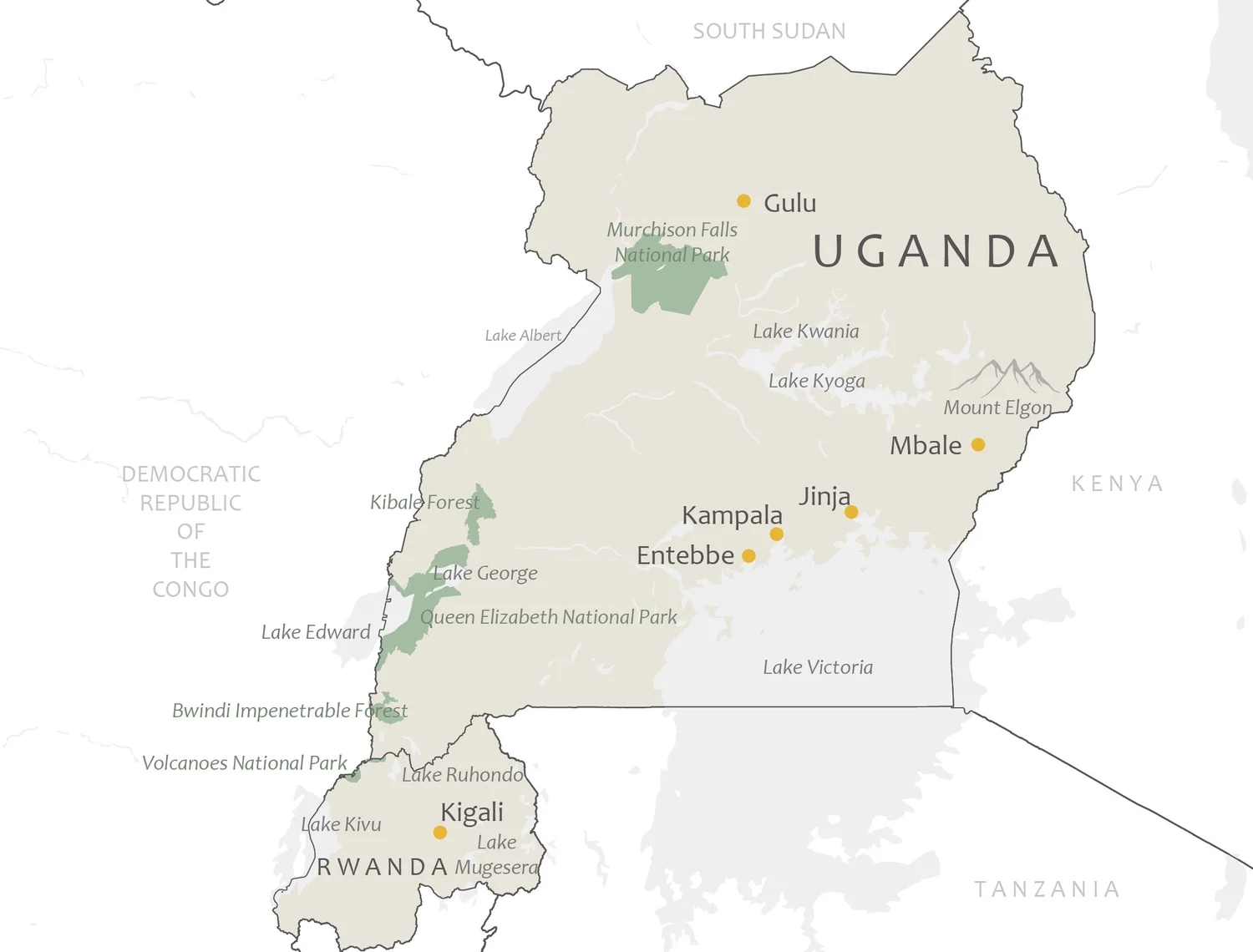 Rwanda & Uganda — Southern Cross Safaris