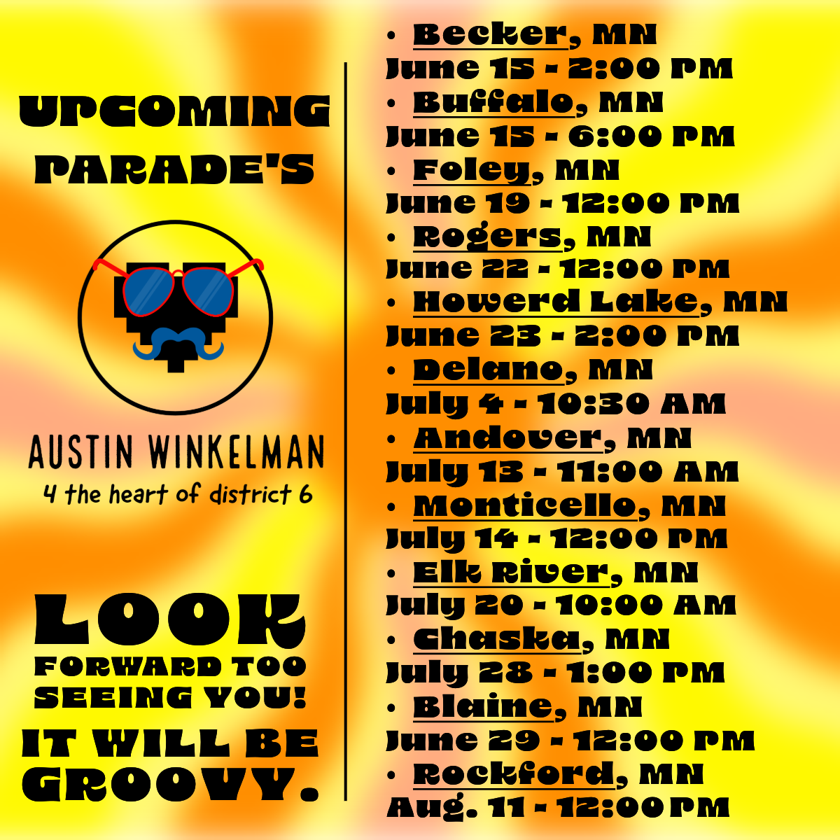 Austin For U.S. Representative Minnesota District 6