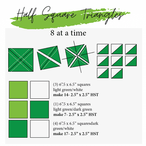 Shattered Shamrock Quilt Block Tutorial — Hexen Haus