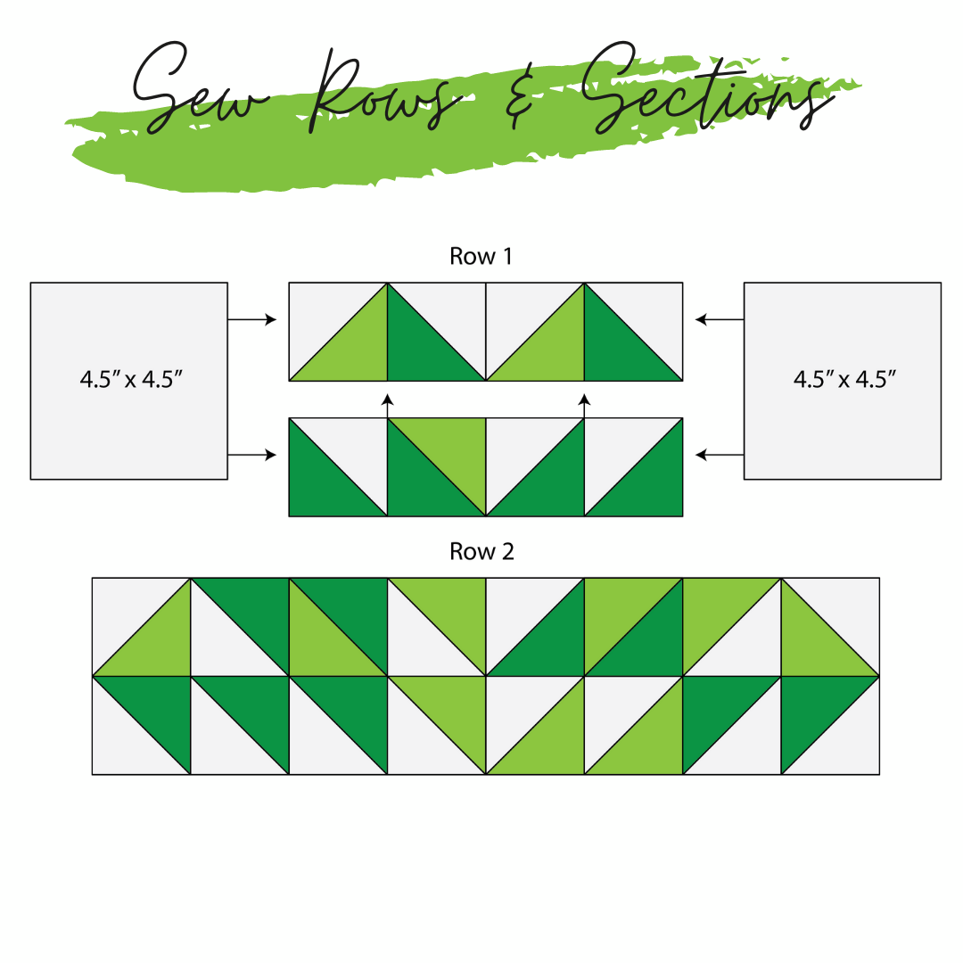 Shattered Shamrock Quilt Block Tutorial — Hexen Haus