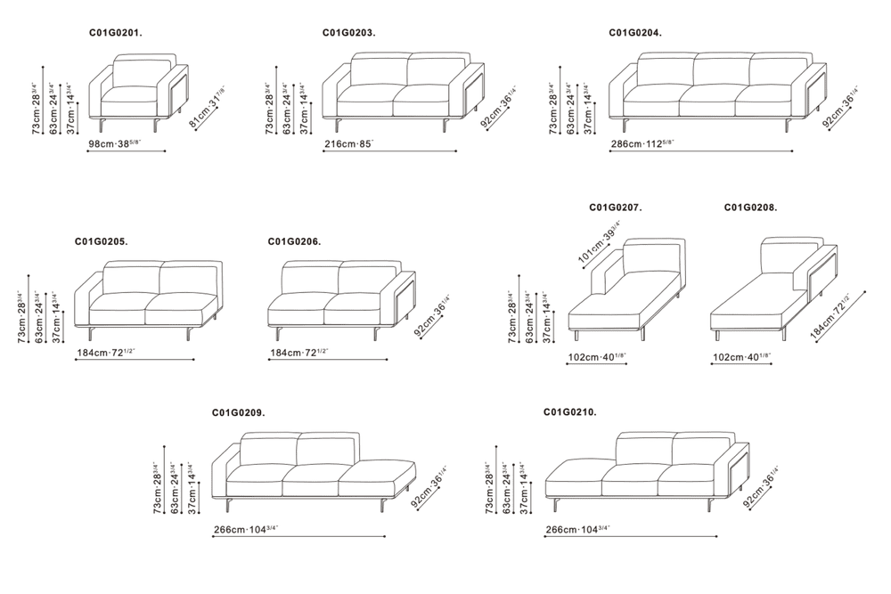 Moda Sofa — Camerich AU