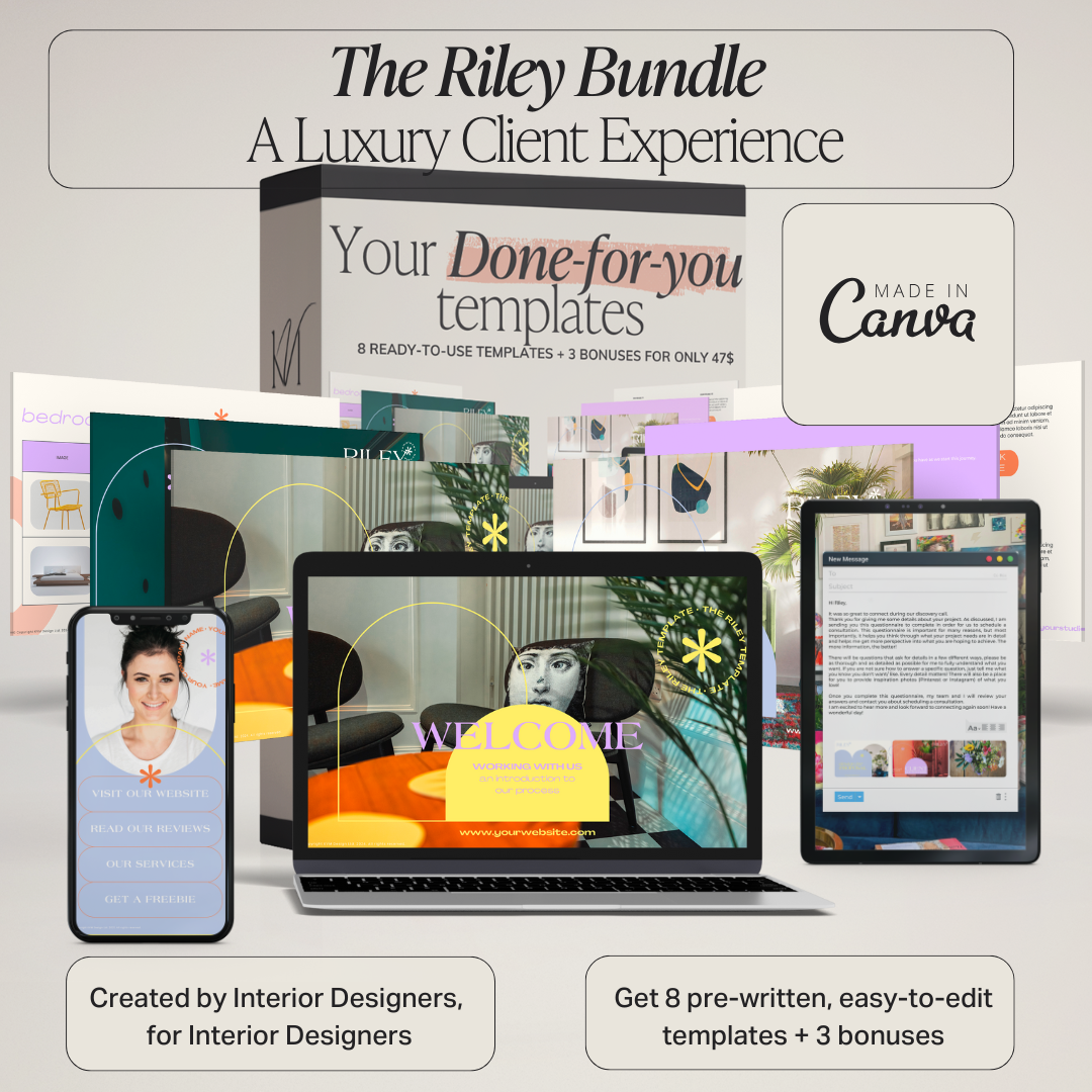 Taylor Basics: Client Experience Templates — KVM Interior Design