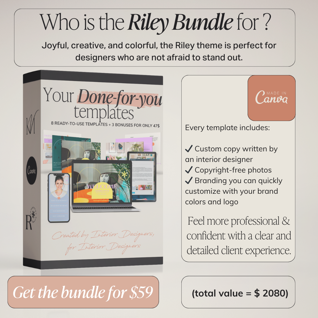 Taylor Basics: Client Experience Templates — KVM Interior Design