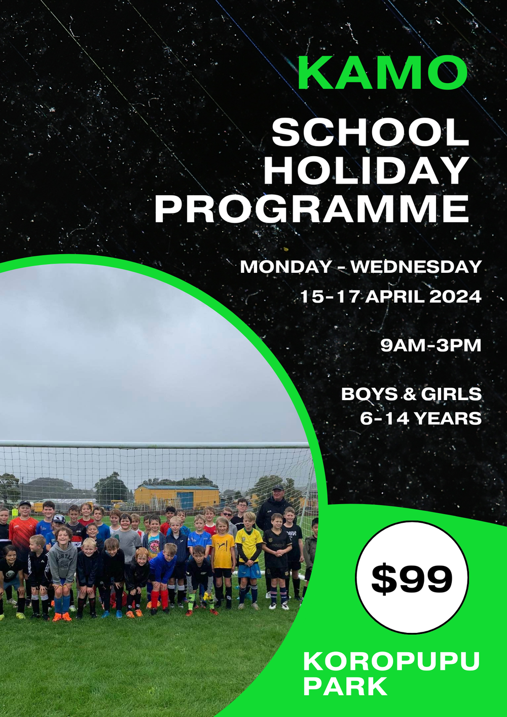 School Holiday Football Programmes in NZ — RH3 Football Academy