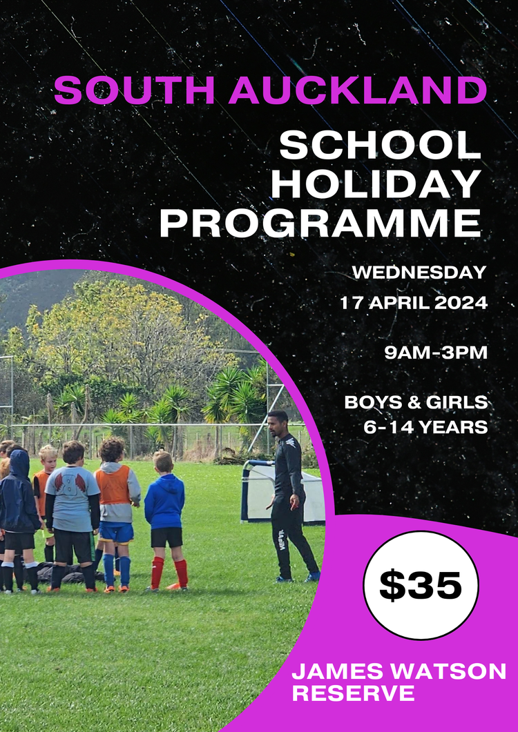 School Holiday Football Programmes in NZ — RH3 Football Academy