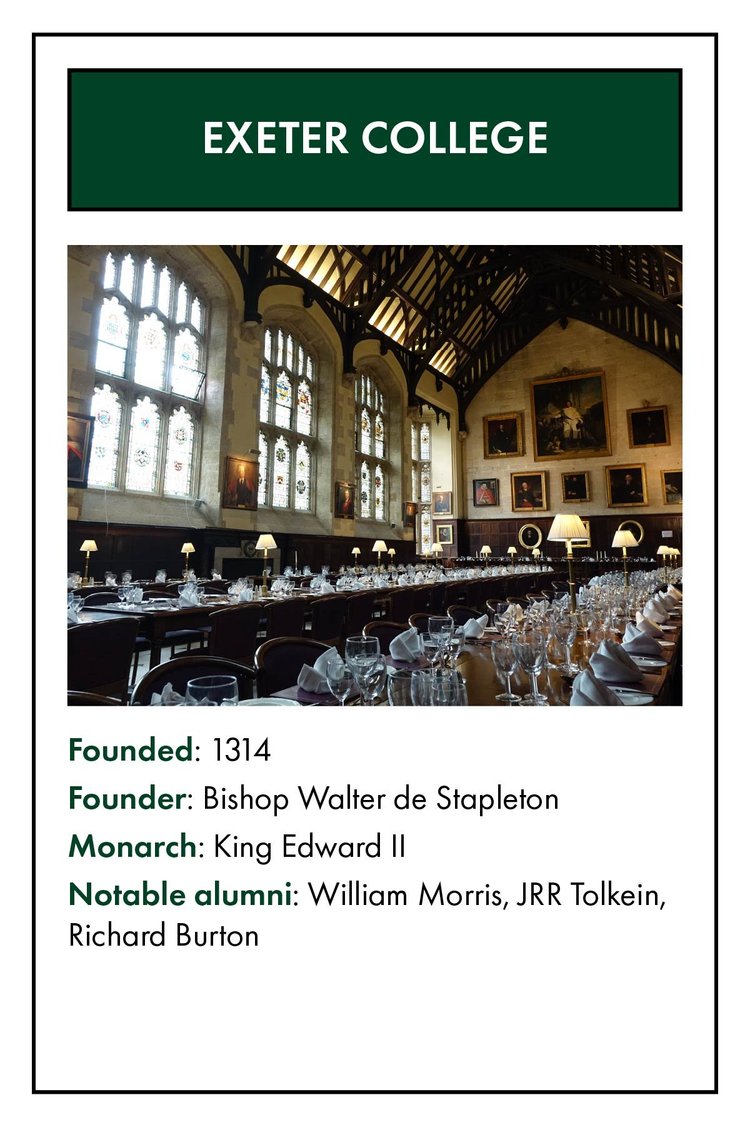 Exeter College | Oxford History Tours