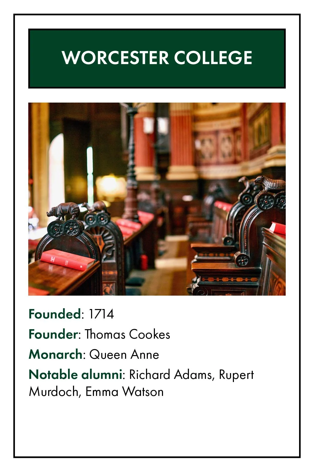 Worcester College | Oxford History Tours