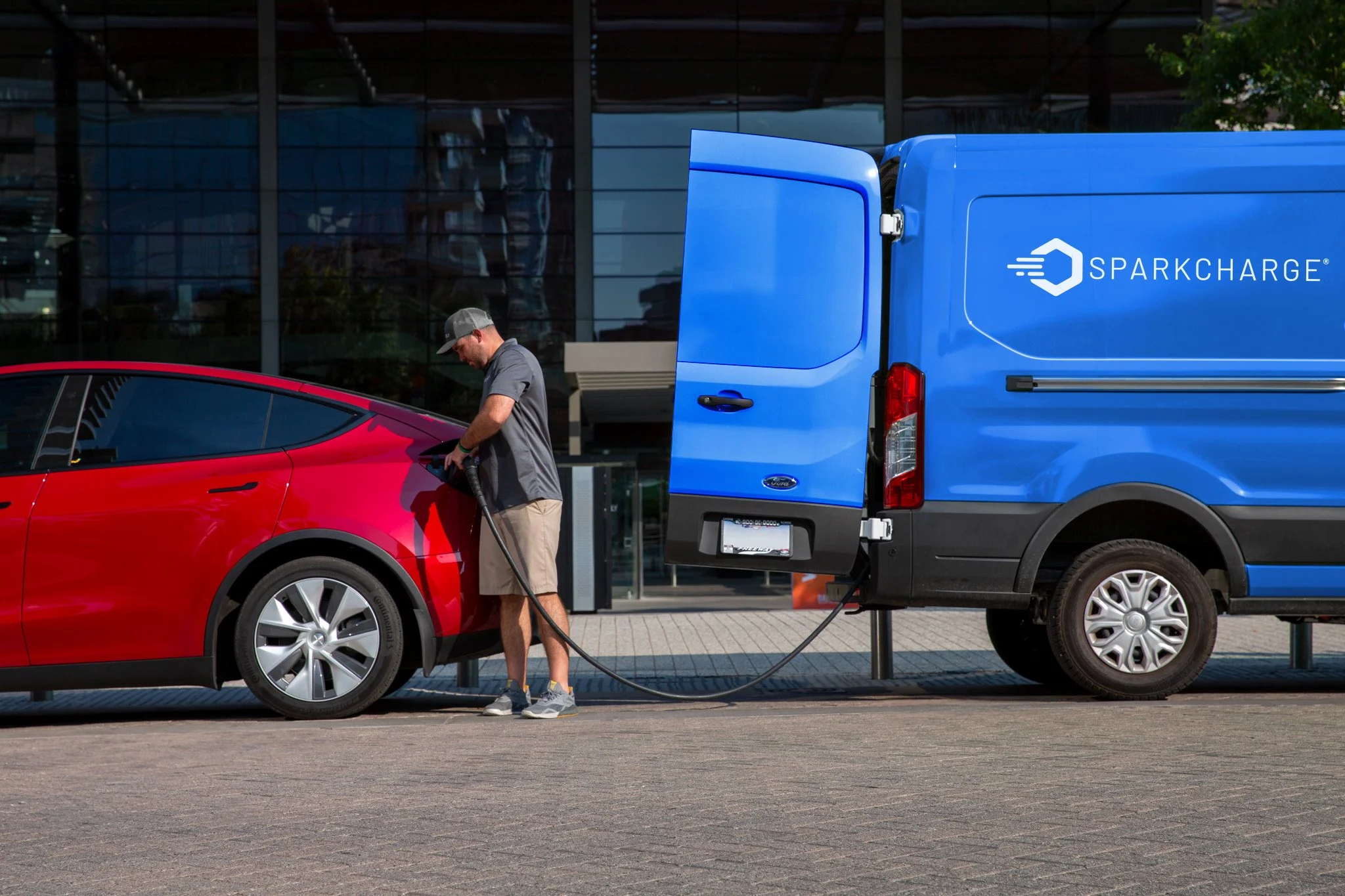 Commercial Electric Car Chargers for Retail — SparkCharge