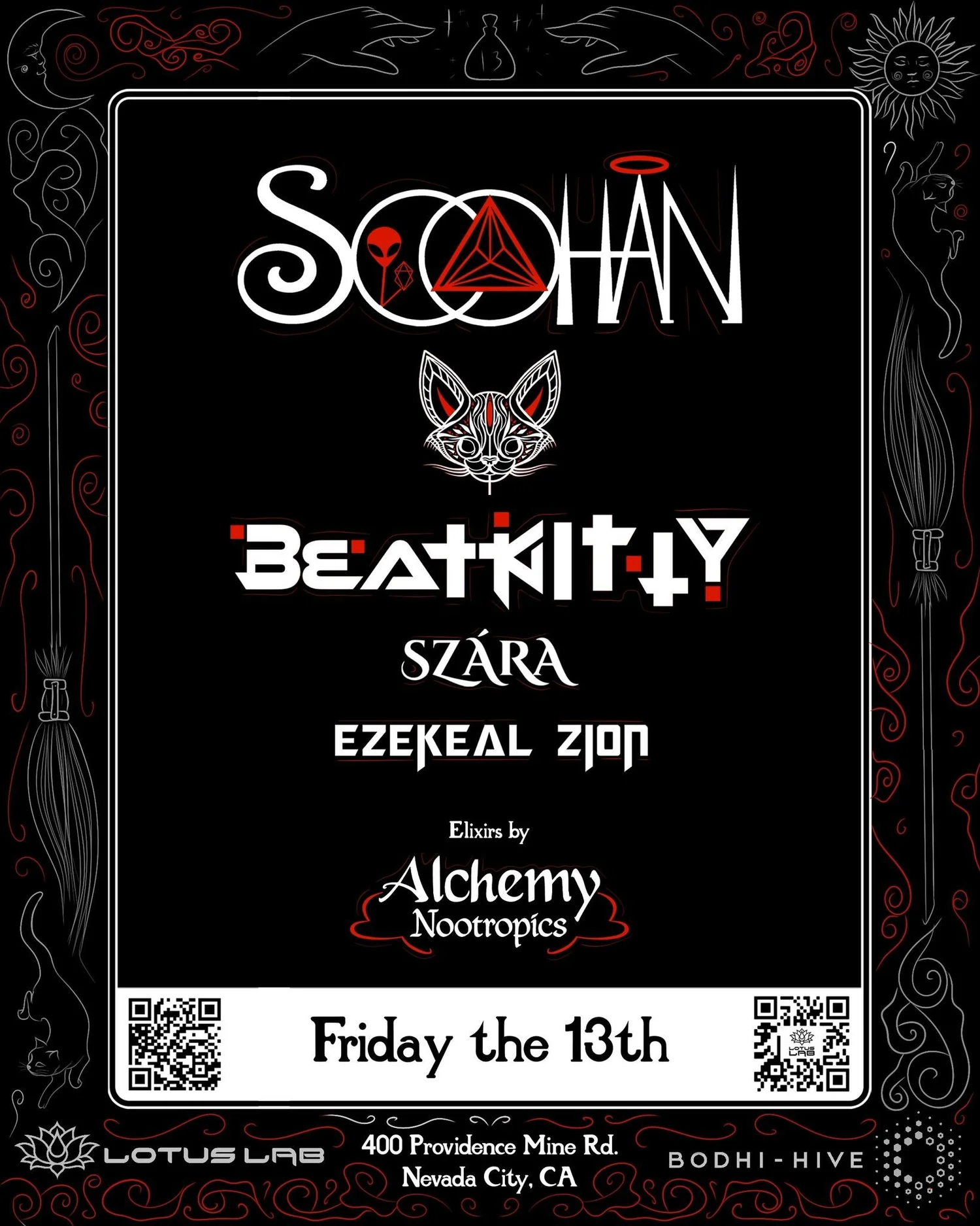 Friday The 13th with Soohan, Beat Kitty, Szara — Bodhi Hive