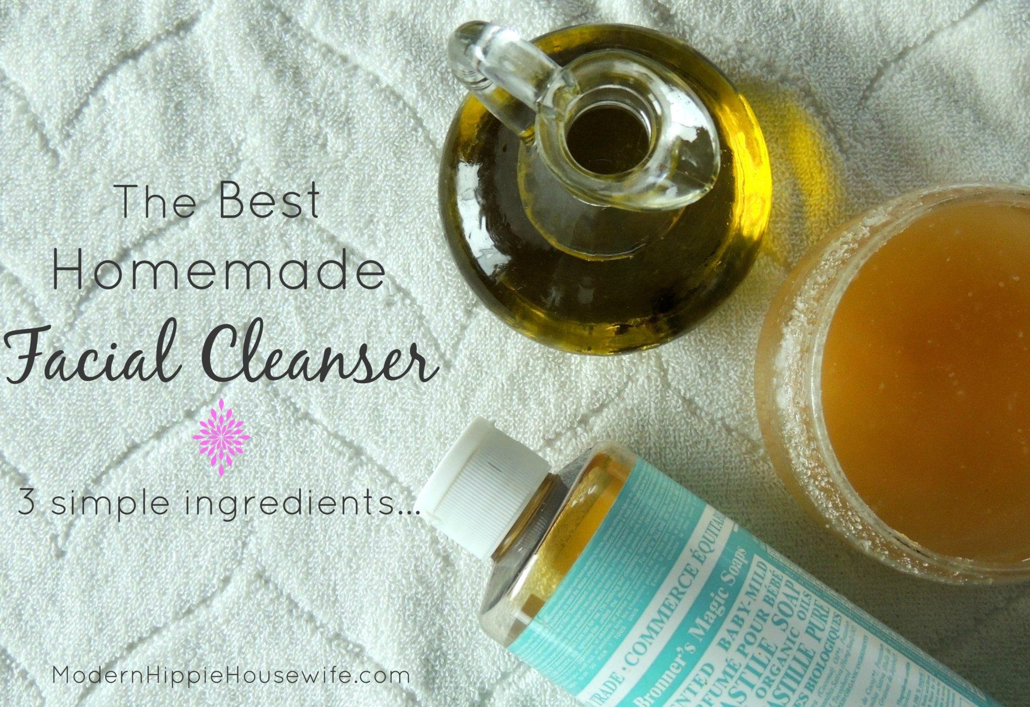 Homemade Facial Cleanser with Avocado Oil & Honey — Modern Hippie Inc.