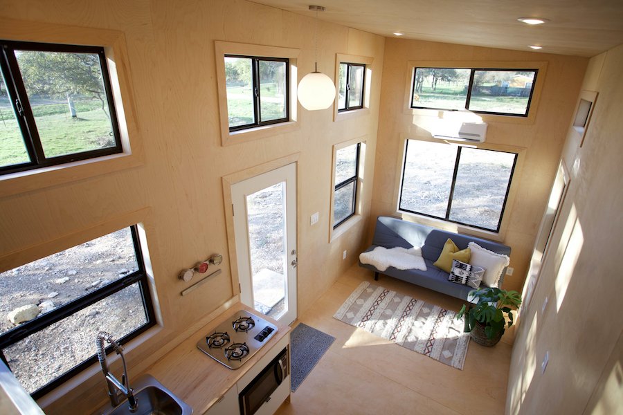 The Microtel | Single-level tiny home with smart design and full ...