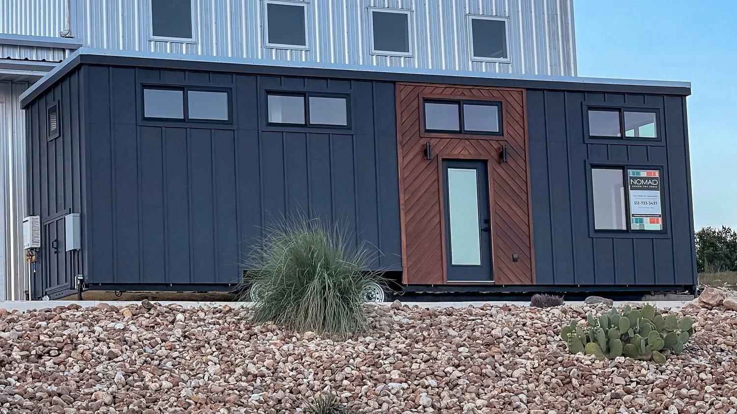 Homestead by Nomad Tiny Homes | Stand-Up Loft, Downstairs Bedroom ...