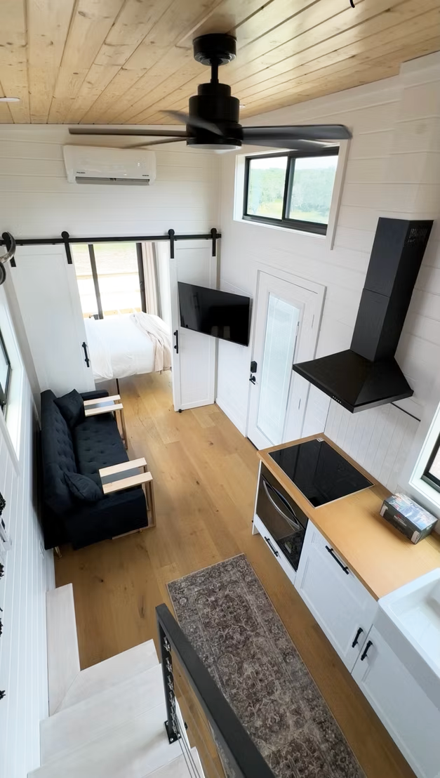 The Microtel | Single-level tiny home with smart design and full ...
