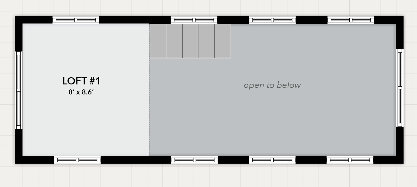 The Nomad | Lightweight tiny home on wheels with loft and travel-ready ...